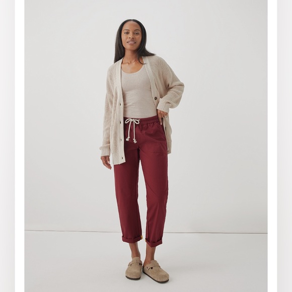 Pact | Pants & Jumpsuits | Nwt Pact Size Organic Cotton Woven Twill ...